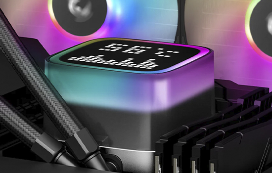 Water Cooler Deepcool LP360, ARGB, 360mm, Display Pixel, Intel-AMD, Preto, R-LP360-BKMSNC-G-1